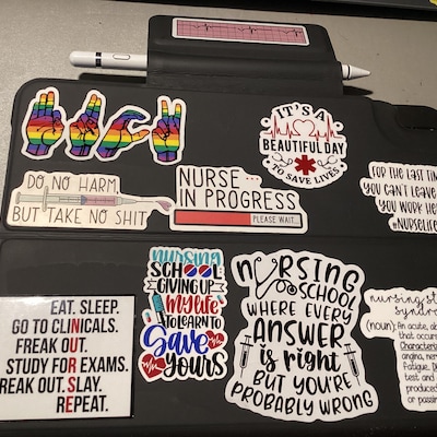 Behind Every Good Nurse is A Great Preceptor Vinyl Sticker Nurse ...