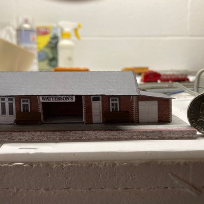 Miniature Paper Model Vehicle School Bus Cardstock Kit - Etsy