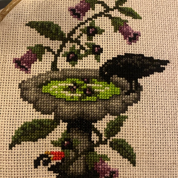 Cross Stitch Pattern - Gnome and Poison Garden - PDF Instant Download ...