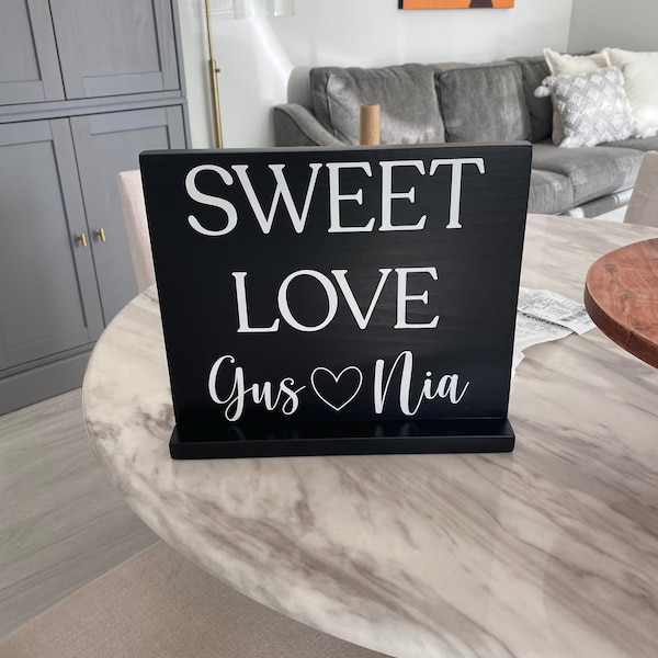 Create Your Own Custom Standing Sign - Custom Table Sign - Custom ...