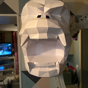 Godzilla Paper Craft Digital Template Origami PDF Download | Etsy