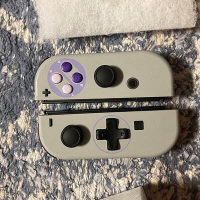 Nintendo Switch Pro Controller Mod Gamecube Retro Style Customized ...