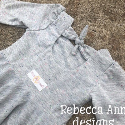 Baby Adelyn's Scoop Back Knit/ Woven Tunic and Dress. PDF Sewing ...