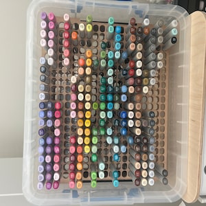 Copic Sketch Marker and Old Style Refills Storage Grid for - Etsy