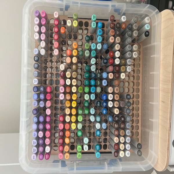 Generic Marker Grid for Cart (or by Itself) - Holds 234 Markers - Etsy