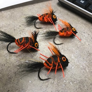 Perch Colored Streamer Bass Streamer Fly Fishing Fly Flies - Etsy