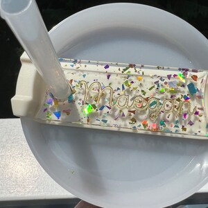 40oz or 30oz Tumbler Name Plate Name Tag for Water Bottle 40oz or 30oz ...