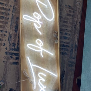 Custom Neon Sign Neon Sign Neon Light Wedding Neon Sign | Etsy