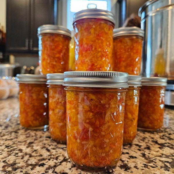 Whole Fresh Scotch Bonnet Peppers. Fresh Pods of Genuine Scotch Bonnets ...