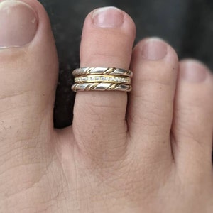 Thumb Ring Sterling Silver Thumb Ring 14k Gold Filled Thumb | Etsy