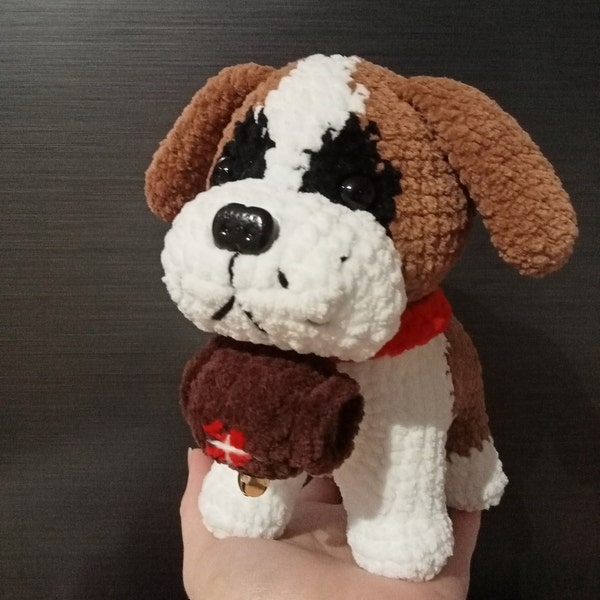 Saint Bernard Dog Amigurumi Crochet Pattern (PDF) - Etsy