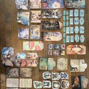 Women Reading Printable Collage Papers, 22 Digital Pages for Junk ...