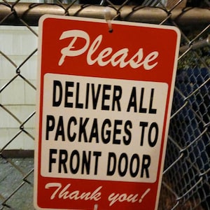 Warning Protected by A Wireless Device Sign / Decal / Security SSG017 ...