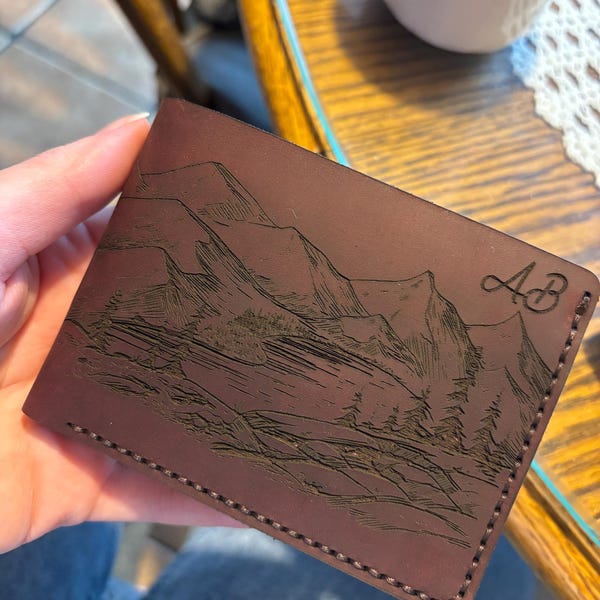 China Dragon Bifold Wallet, Japan Dragon Groomsmen Gift, Yin Yang ...