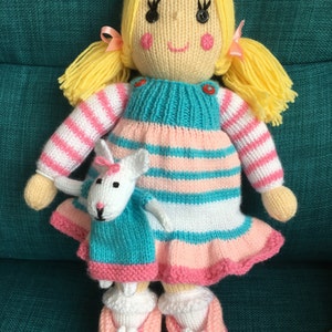 10 TINY FAIRIES Toy Knitting Pattern, 4 10cm Fairy Knitting Pattern ...