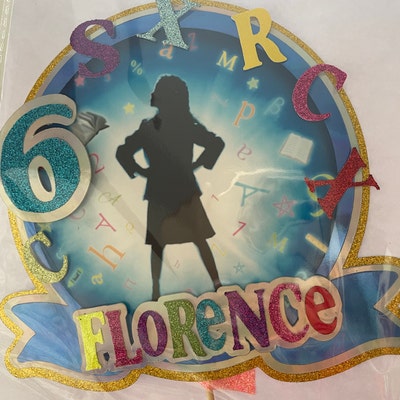 Matilda Cake Topper - Etsy