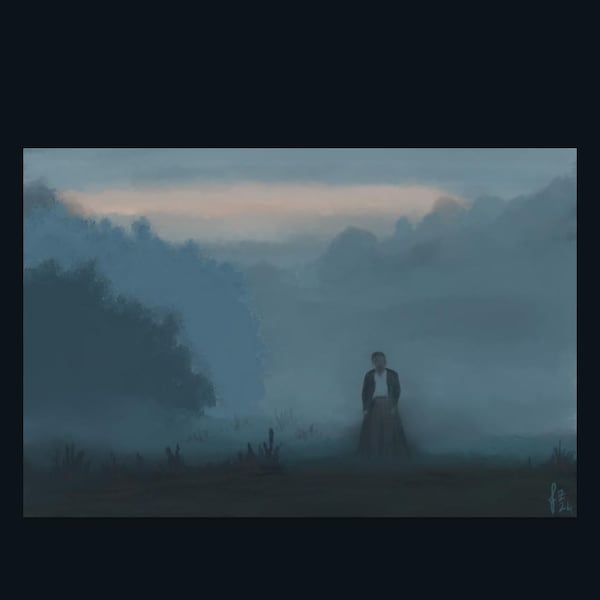 Pride and Prejudice 2005, Darcy in Ending Scene, Digital Artwork ...