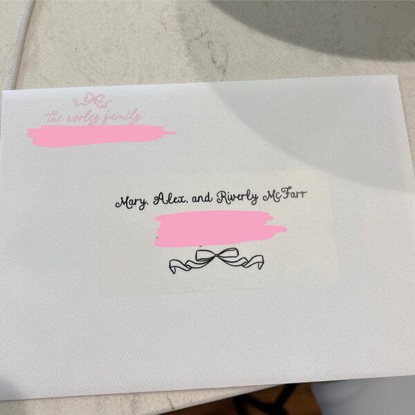 Guest Address Labels, Clear Address Labels, Wedding Address Labels ...