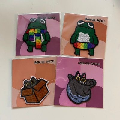 Frog Killer Iron on Patch Frog Patches, Frog Patches Iron on ...