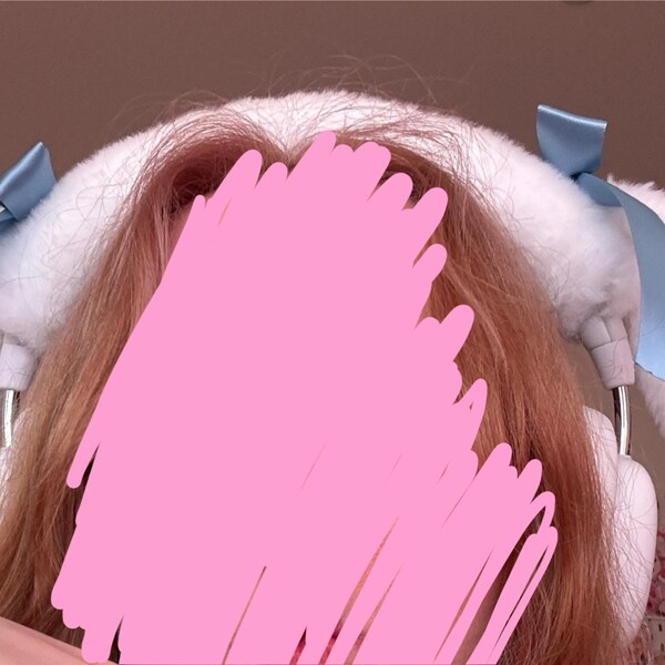 Gaming Headset Cat Ears Cover Red Black Gothic Punk Style Kawaii Neko ...