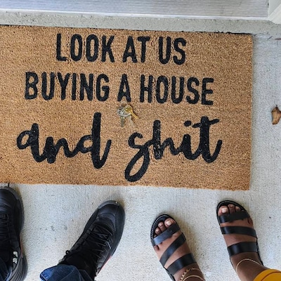 Get in Loser Doormat Cute Doormat Funny Doormat Mean Girls - Etsy