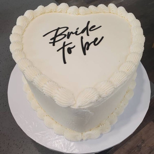 Custom Flat Lay Cake Topper Heart Cake Topper Birthday Cake Charm ...