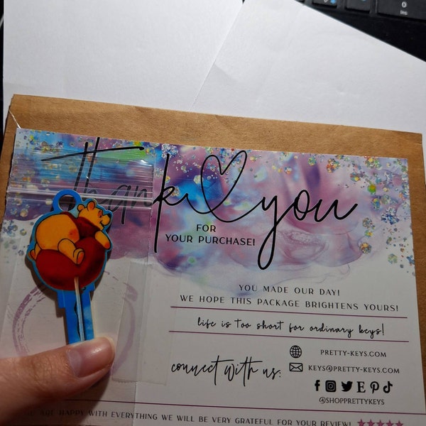 Musical Note Treble Clef Painted Shaped House Key Blank Home or Office ...