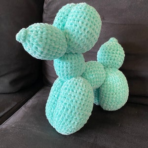 Balloon Dog Crochet Pattern Instant Download Beginner Friendly Balloon ...