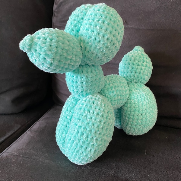 Balloon Dog Crochet Pattern - Instant Download - Beginner Friendly ...