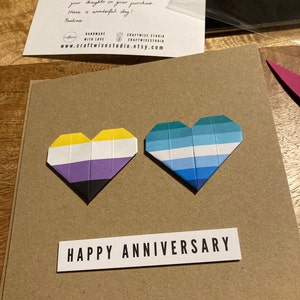 Non-binary Birthday Card Non-binary Card LGBTQ Birthday - Etsy