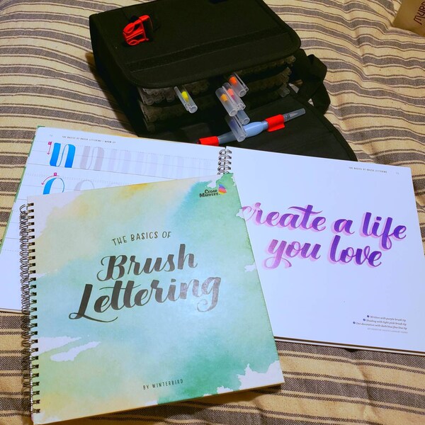 The Unique Book of Brush Lettering - Etsy