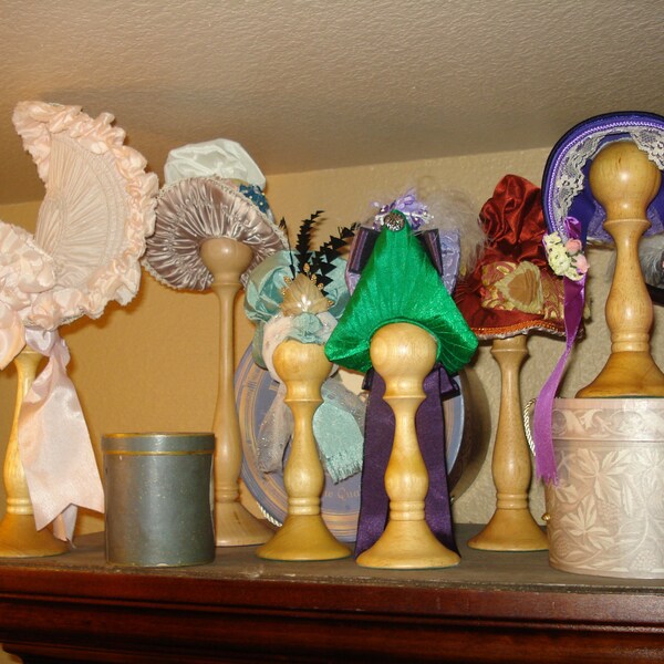 Hat Stand, Millinery Hat Stand, Vintage Hat Stand, Antique Style Hat ...
