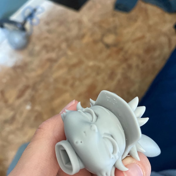 Bowsette 3D Printed Statue Garage Kit Model Kit Designed by Ellaart - Etsy