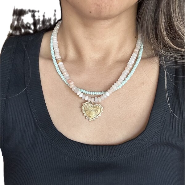 Lemonade Gemstone Necklace - Etsy