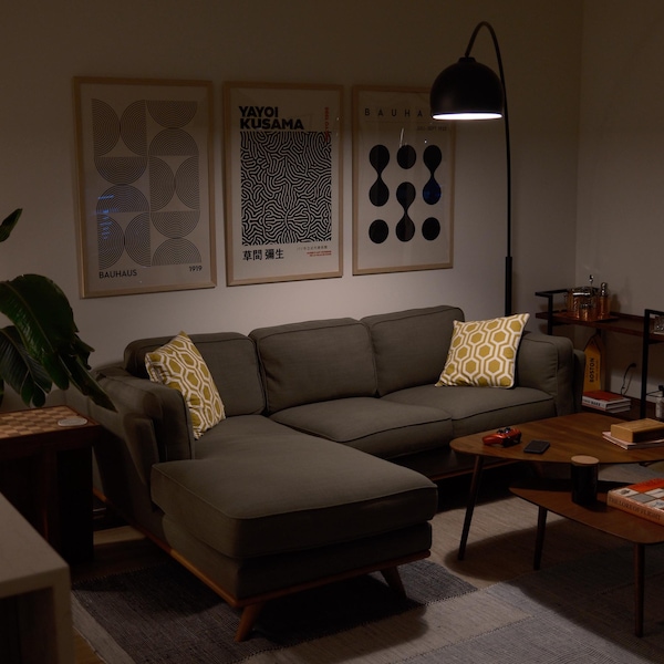 Set of 3 Prints, Poster Set, Gallery Wall Art Set, Yayoi Kusama Art ...