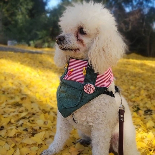 Baker Bandana | Christmas Bandana | Mrs. Claus Costume | Dog Christmas ...
