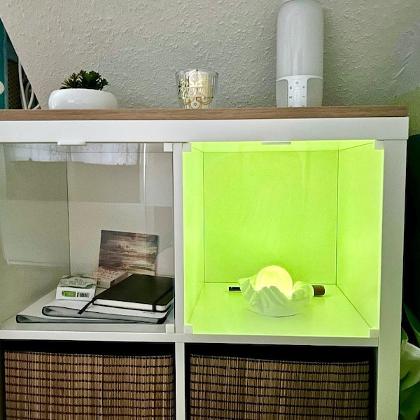 Ikea Kallax Acrylic Glass Panels as Display Case Inserts (magnetic ...