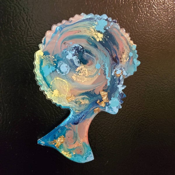 Two Set Afro Coasters - Etsy