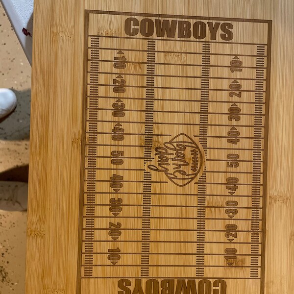 Game Day Football Field (SVG Digital Download). Perfect for a Serving ...