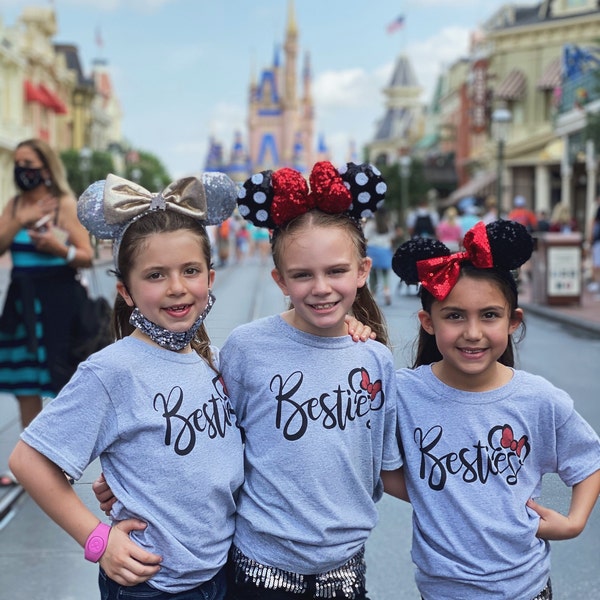 Disney Besties Shirt Tee, Disney Friends Shirt Tee, Princess Tee Shirt ...