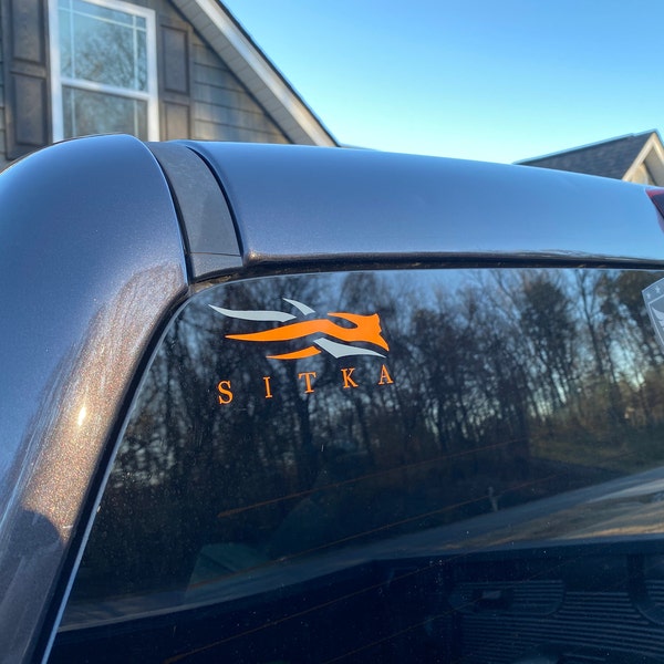 Sitka Logo Decal | Hunting Gear | Sitka Inspired - Etsy