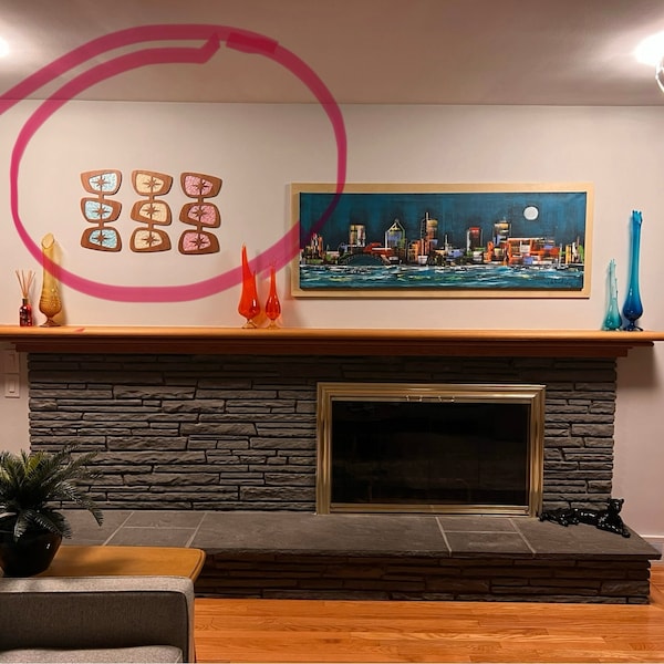 MCM Shapes Wall Art Set, Mid-century Modern, MCM, Mcm Art, Mid-century ...