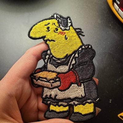 Smiling Friends Charlie and Pim Mini Iron-on Embroidery Patches - Etsy