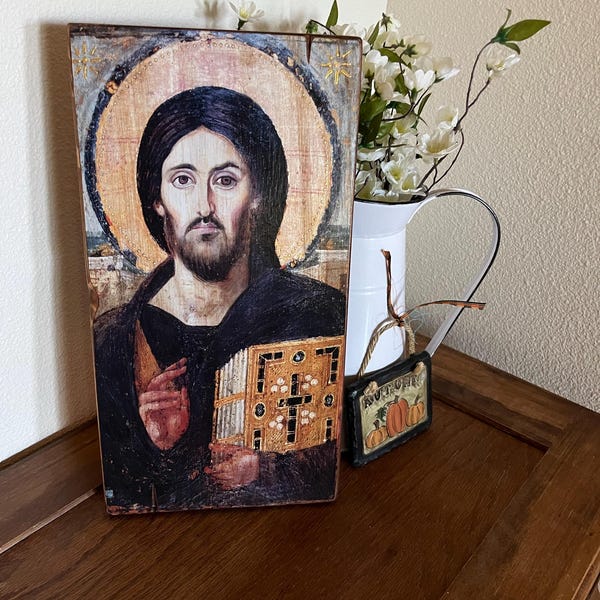 Saint Kassiani the Hymnographer LARGE 19x26cm-7.48x10.24in Byzantine ...