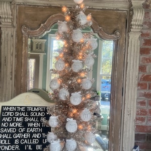 Rae Dunn Inspired Name Ornaments, Black White Checkered Ornaments ...