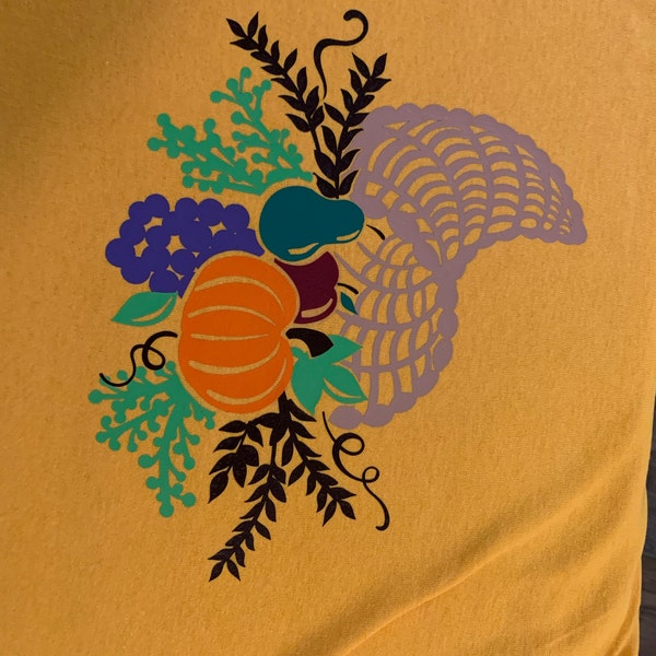 Cornucopia SVG (single and Multi Layer Files!) Clipart and Cut Files ...