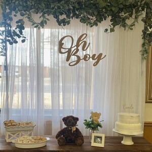 Oh Boy Wood Sign, Oh Boy Wooden Sign, Rustic Boy Shower, Bohemian Baby ...