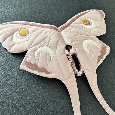 Luna Moth Fairy Quilted Wings PDF Sewing Pattern,instant DOWNLOAD - Etsy