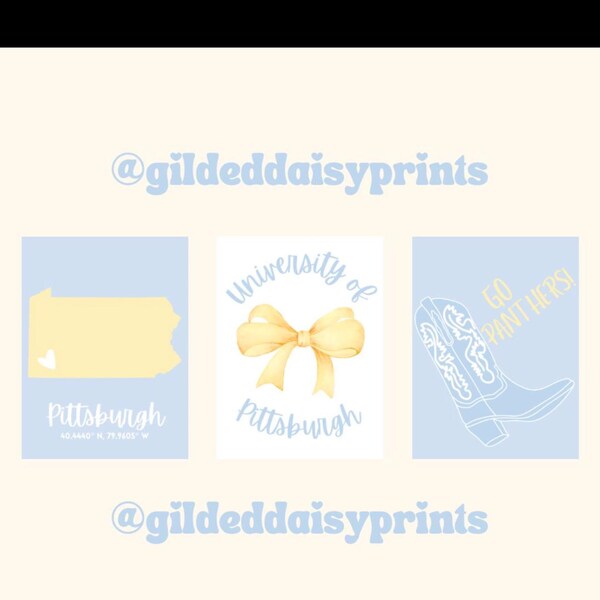 Pink and Blue Texas A&M Prints | Preppy College Prints | Gig 'em Poster ...