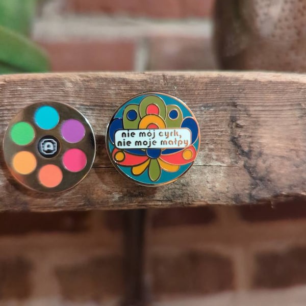 A Little Judgy (yet Often Right) Hard Enamel Pin Badge | Original ...